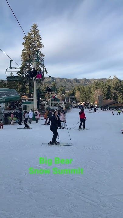 Snow Summit Resort Big Bear Ca Youtube
