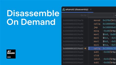 How To Debug C Code Efficiently Disassemble On Demand The Clion Blog