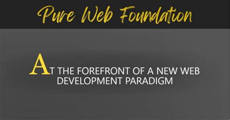 Kartik Joshi On Linkedin Pure Web Foundation