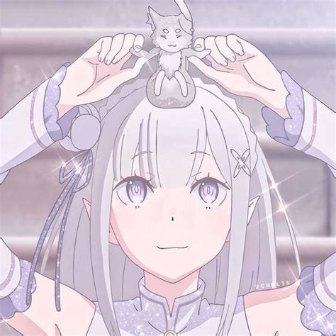 Icon Emilia Re Zero Anime Cute Anime Character Anime Cover Photo