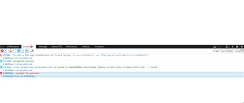 It Is Not Opening In Ie11 It Throws Weakset Undefined Error · Issue