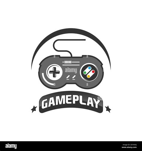 Game Gaming Esport Logo Design Joystick Controller Keypad And Shield