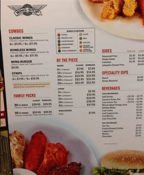 Wingstop Menu Singapore And Updated Prices April 2025