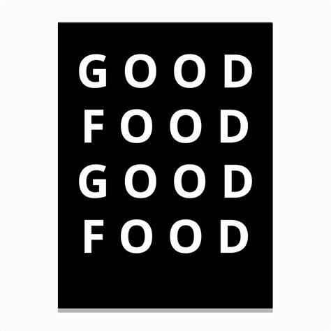 Good Food Canvas Print By Artevaisalvaromundo Fy