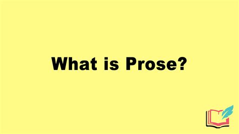 What Is Prose Definition Examples Of Literary Prose Woodhead Publishing