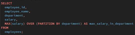 Sql Window Function Corpnce