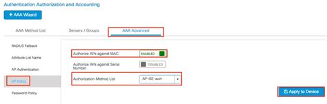 Configure Catalyst 9800 Wireless Controller Ap Authorization List Cisco