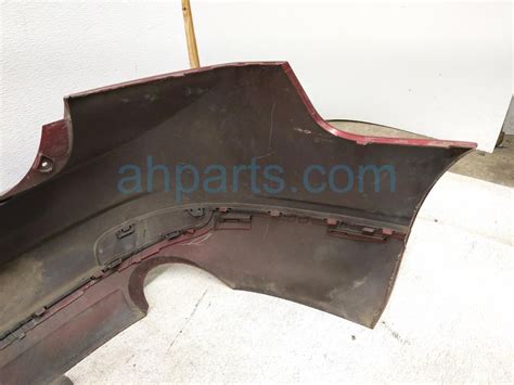 2011 Volvo S40 Rear Bumper Cover Red 39852416