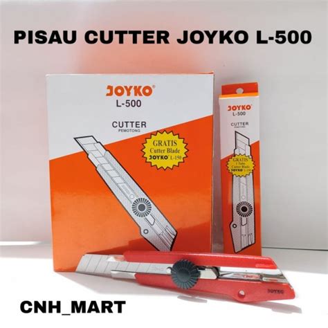 Jual Cutter Besar L 500 Joyko Pisau Cuter Besar L 500 Joyko Harga 1 Pcs Tidak Termasuk Isinya