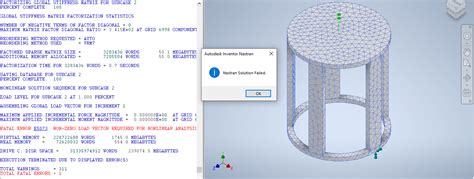 Solved Nonlinear Analysis Enforced Motion Subtype Rotation