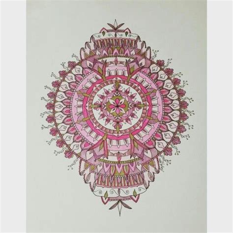 Mandala Combination Of Watercolor Pencils Faber Castell Colored Pencils