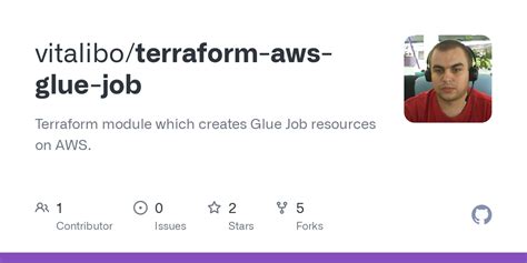 Github Vitaliboterraform Aws Glue Job Terraform Module Which Creates Glue Job Resources On Aws