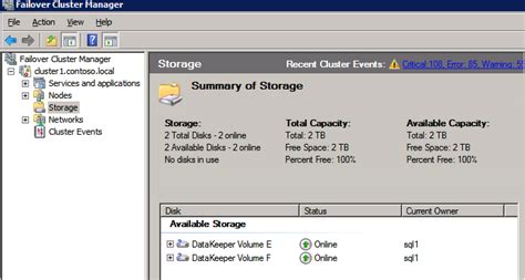 Configure SQL Server R Failover Cluster Instance On Windows Server R In Azure