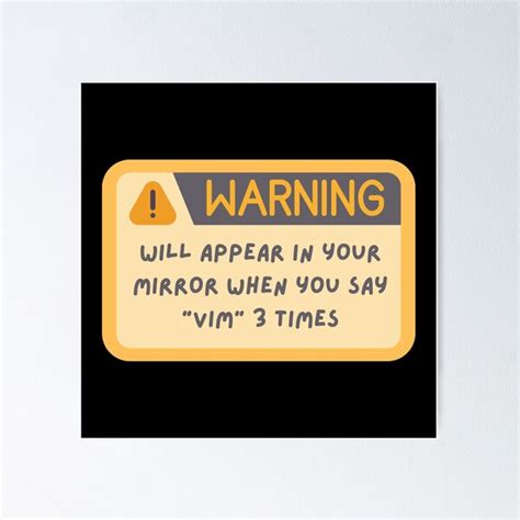 Vim Neovim Sticker Poster For Sale By Codepuns Redbubble