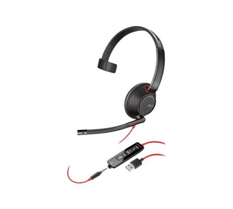 Plantronics Blackwire Usb A Jack Monaural One Ear