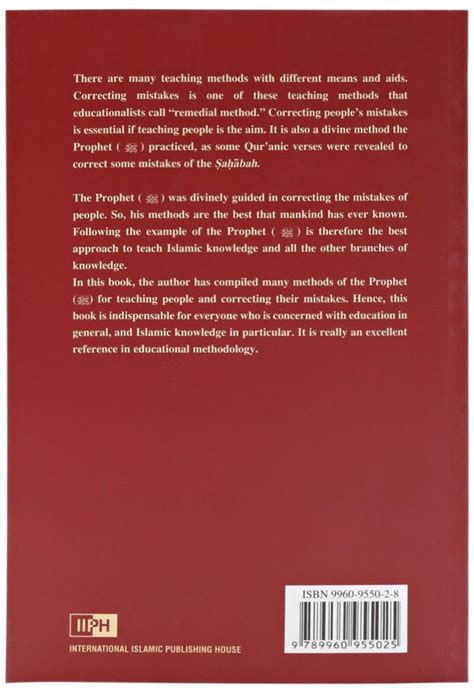 The Prophets Methods Of Correcting Peoples Mistakes Eislamworld
