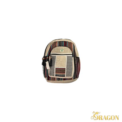 Hemp Assorted Designs Backpack Wearedragon