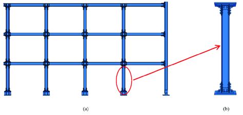Test Specimen Model A Continuous Column Frame Structural System B Test Specimen Model A Continuous Column Frame Structural System B