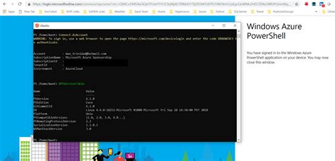 Linux Powershell Login Issues · Issue 7417 · Azureazure Powershell · Github