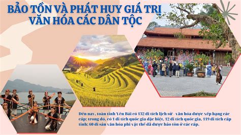 Yên Bái Phát Huy Nguồn Lực Từ Văn Hóa Dân Tộc