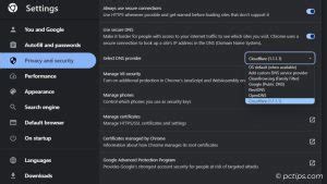 Browser Settings For Enhanced Security Privacy