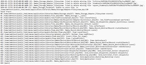 Problem Uploading Images Troubleshooting Omeka Forum