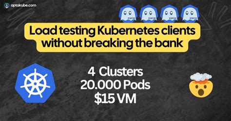 load testing kubernetes clients without breaking the bank syed mohammed ali s