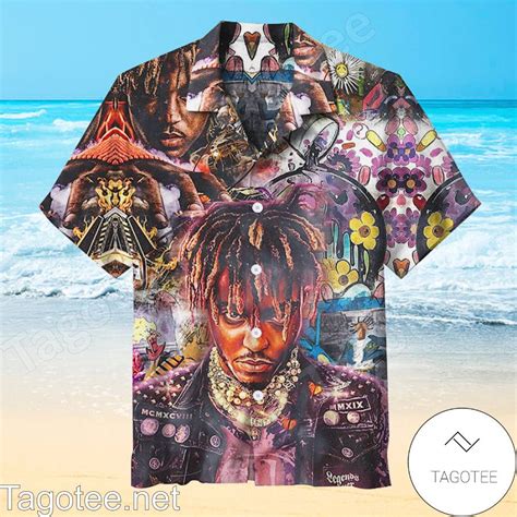 Juice Wrld Legends Never Die Hawaiian Shirt Tagotee