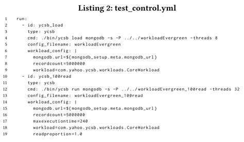2020 Automated System Performance Testing At Mongodb