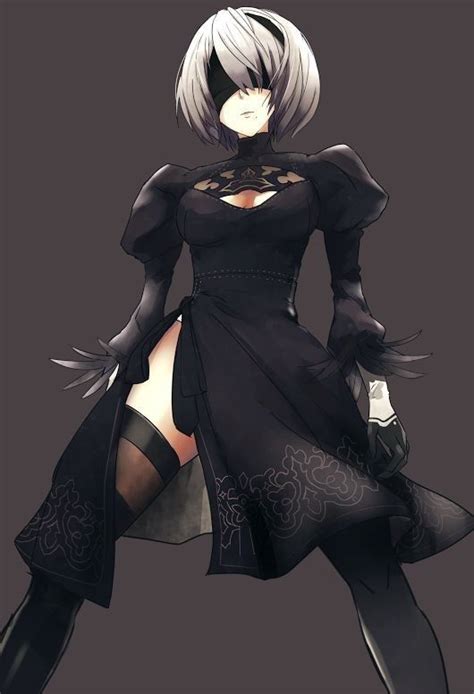 Pin De 3njeru En Nier Nier Autómata Automatas Chica Anime