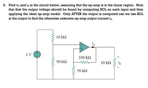 Solved 5 Find Vo And Io In The Circuit Below Assuming That Chegg Com