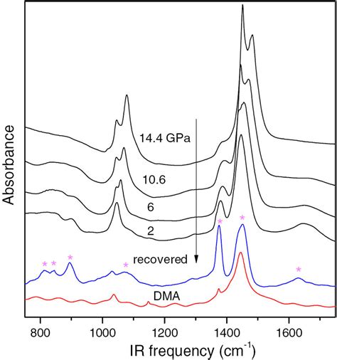 IR spectral evolution collected in the range of 7501750 cm¹ collected Download Scientific