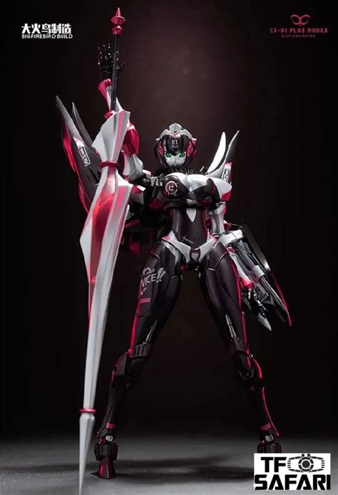 Big Fire Bird Toy Ex 01 Plus Ex01plus Ex01p Mooka Mocha Arcee 19cm Tfsafari