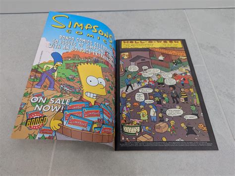 Bart Simpson Treehouse Of Horror Comic Book 6 2000 Bongo Publication