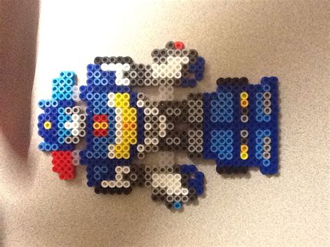 Chase Rescue Bots Perler Beads Perler Perler Beads Plastic Bead Crafts