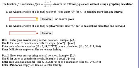 Solved 6 The Function F Is Defined As F X Answer The Chegg Com