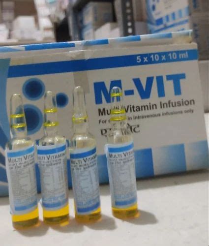 Multivitamin Injection At ₹ 100vial Sitabuldi Nagpur Id 2852354997562