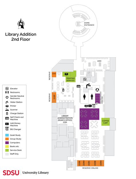 Library Addition 2nd Floor University Library Sdsu