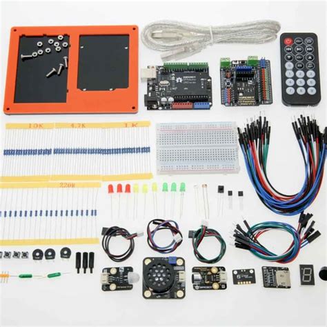 Kit0133 Dfrobot Dfrobot Gravity Arduino Zero To Hero Kit 216 3770 Rs