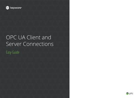 Opc Ua Client Server Easy Guide Opc Ua Client And Server Connections Easy Guide Opc Ua Is The