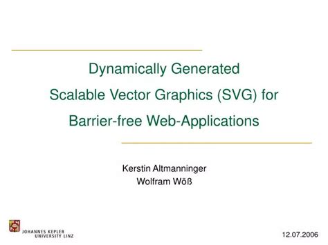 Ppt Dynamically Generated Scalable Vector Graphics Svg For Barrier