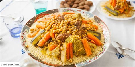 Couscous Marocain La Recette Traditionnelle Savoureuse Et Facile à