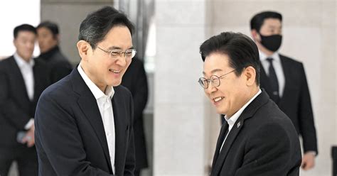 이재용 만난 이재명 “삼성이 잘돼야 투자자도 잘산다”