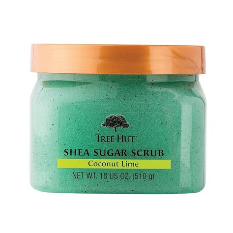 Amazon Com Tree Hut Shea Sugar Body Scrub Coconut Lime 18 Oz Beauty Personal Care