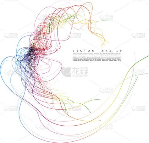 矢量抽象烟雾背景