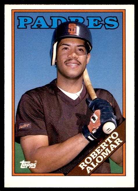 1988 Mint Topps Traded Roberto Alomar San Diego Padres 4t Ebay