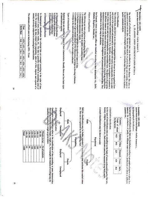 Statistics Notes 2 Pdf Statistics Applied Mathematics