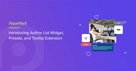 Introducing Author List Widget Presets And Tooltip Extension For Elementor