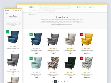 Ecommerce Ui Kit Product Listing Page