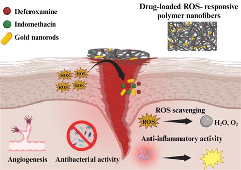 Multifunctional Drug And Aunrs Loaded Ros Responsive Selenium Containing Polyurethane